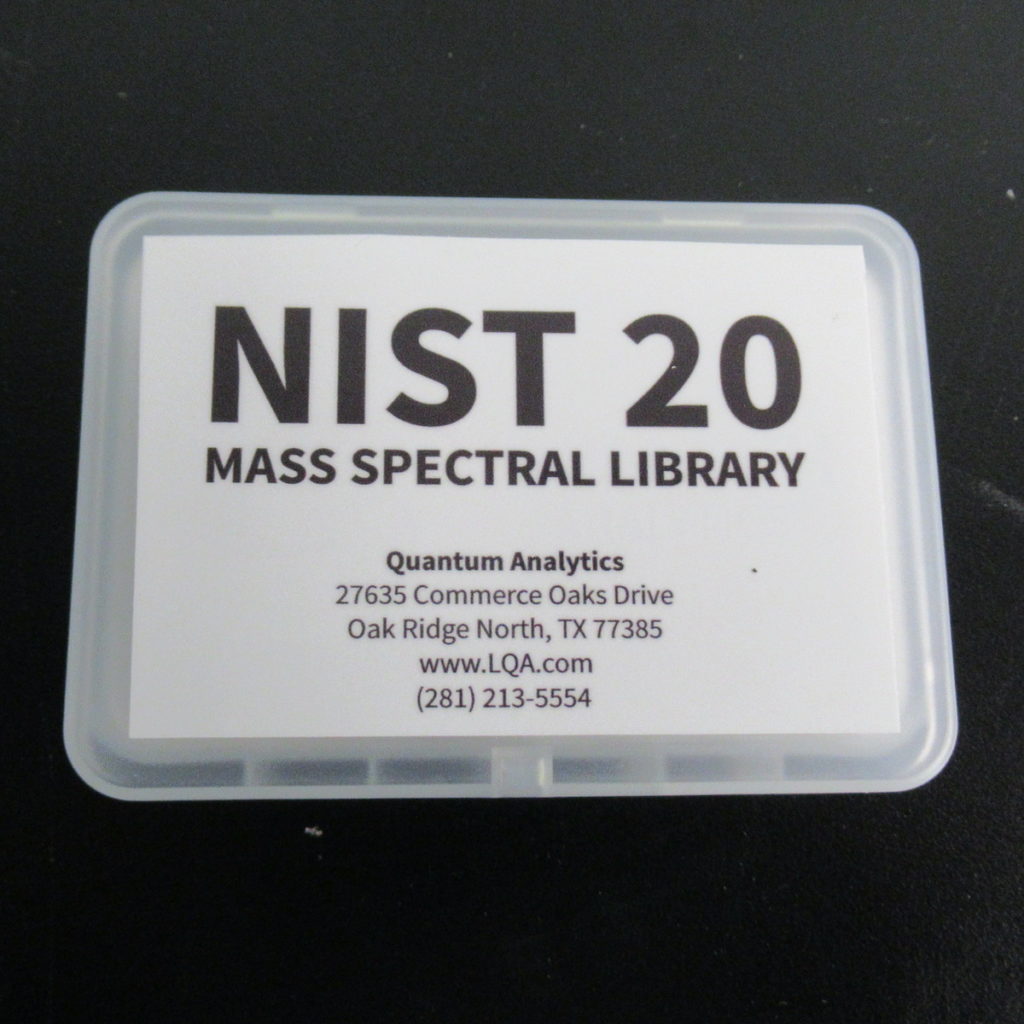NIST Library Upgrade (2020) - Quantum Analytics